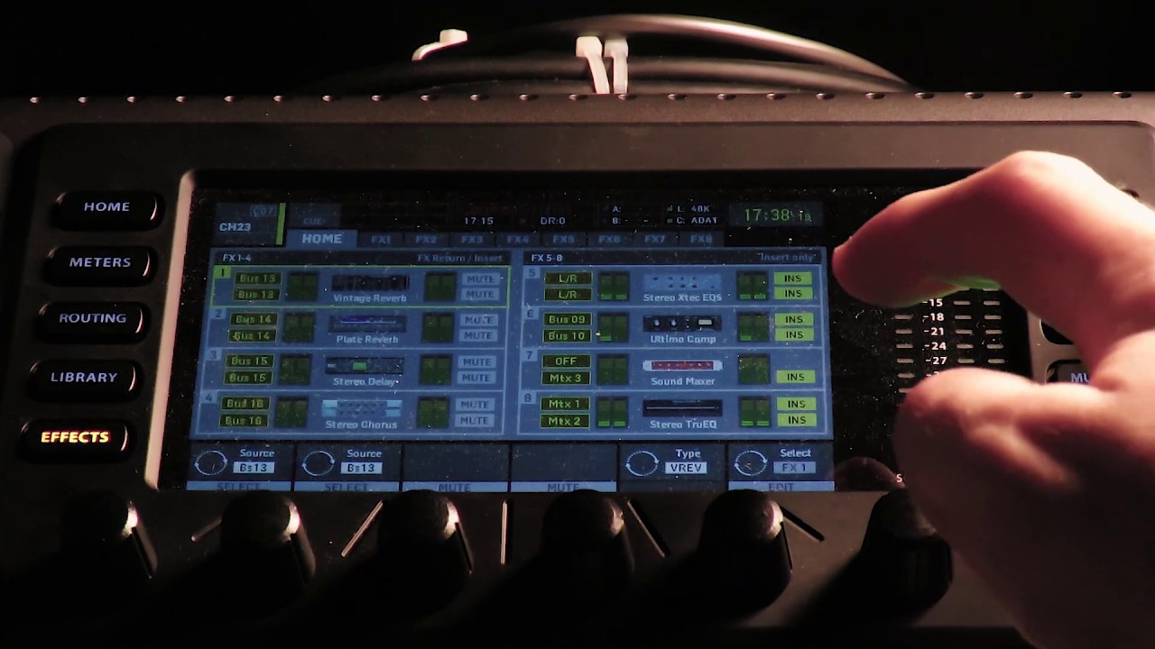 Behringer x32 Producer Screen/View/Page/Tab Overview - YouTube
