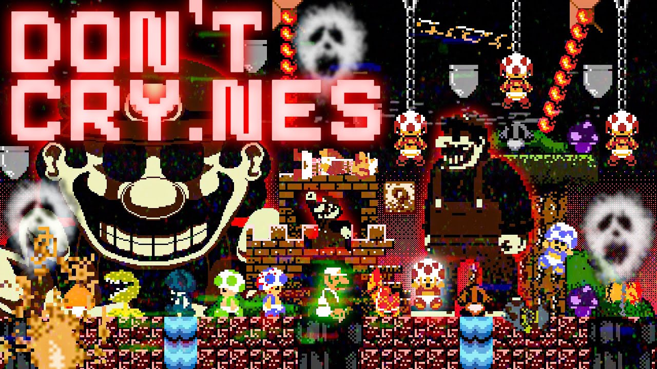 Don't Cry.NES (Mario.EXE 2024) | Final Build by FTK | Playthrough ...