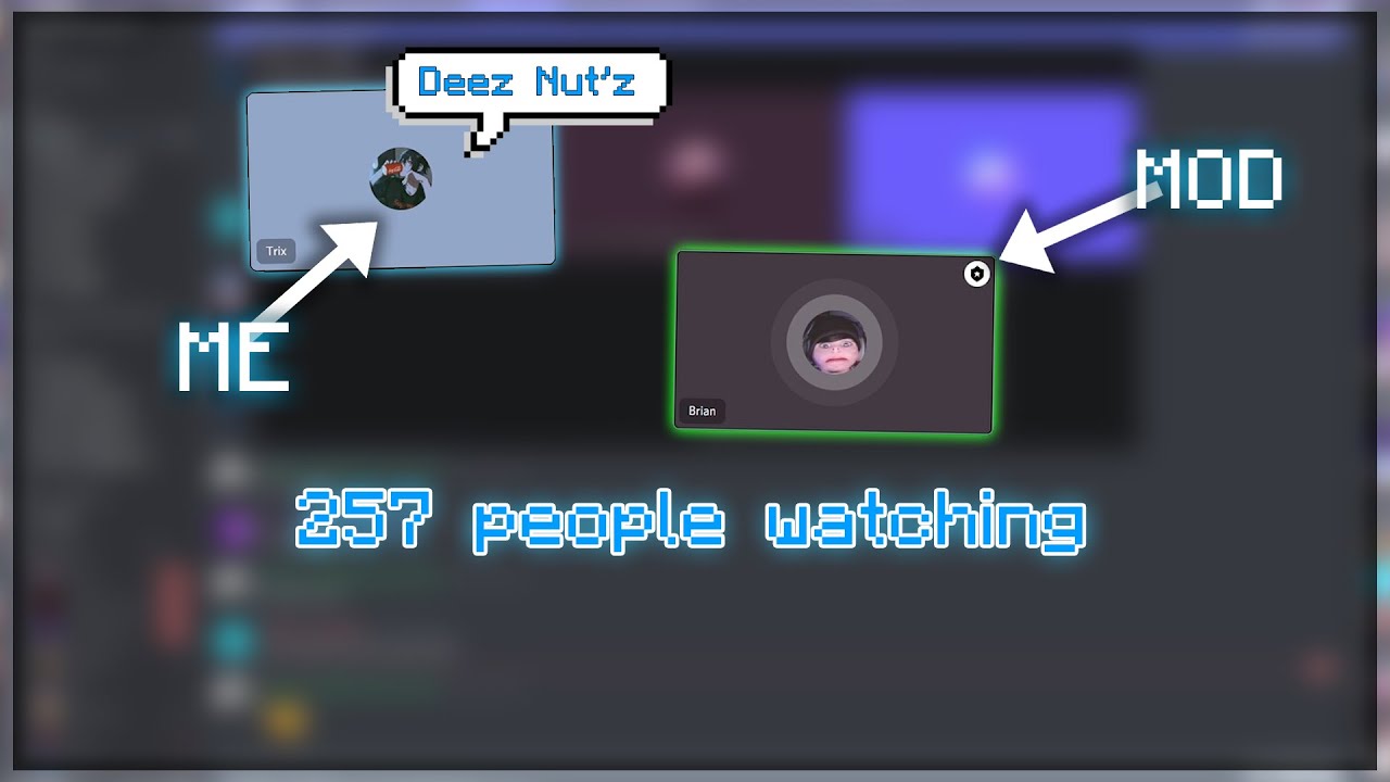 Making Deez Nut'z joke Infront of 250+ people (Discord) - YouTube