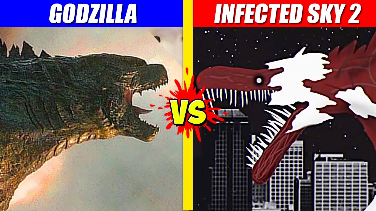 Godzilla vs Infected Sky 2 | SPORE - YouTube