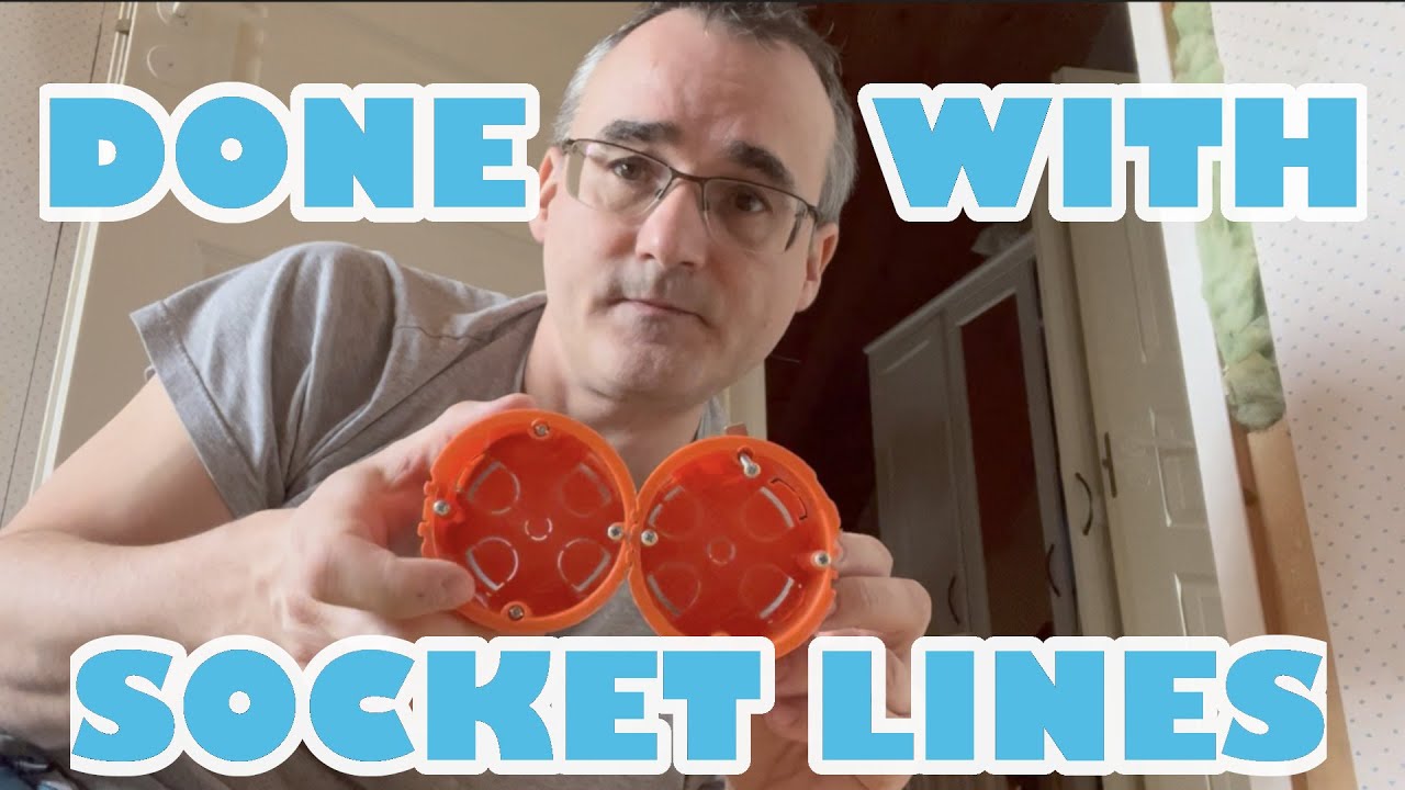 When you are done with socket lines, hide them - YouTube