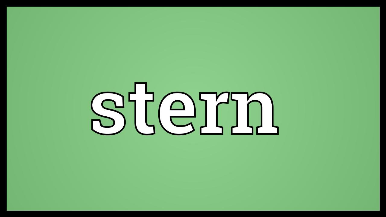 Stern Meaning YouTube stern-meaning-youtube