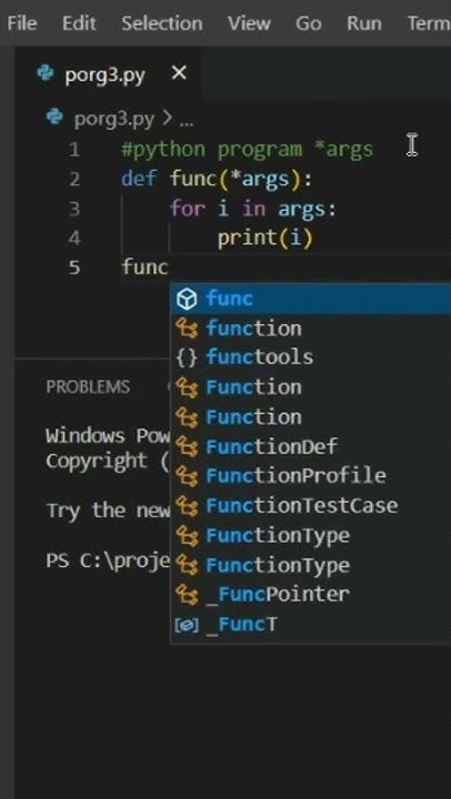 Print using *args Function in python #python #programminglife - YouTube