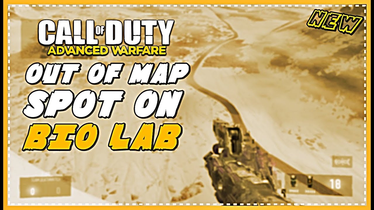 Call of Duty: Advanced Warfare - "OUT OF THE MAP GLITCH" "BIO LAB ...