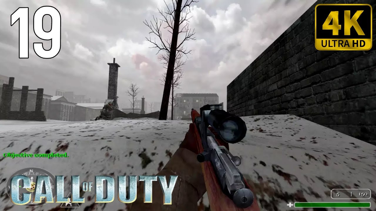 🎮 [4K] Call of Duty (2003) | Gameplay Walkthrough - Part 19 [ PC 4K ...