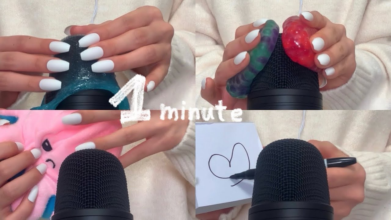 【ASMR】"1分間のasmr" | 1 minute asmr (no talking) - YouTube