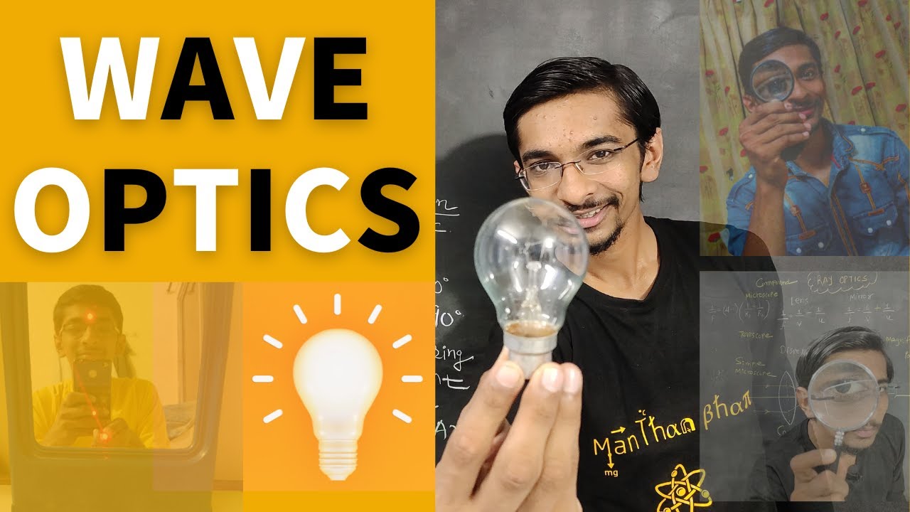 wave optics one shot| wave theory of light| INTERFERENCE AND ...