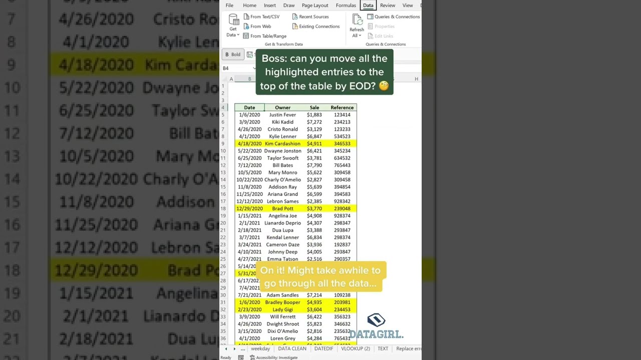 How To Sort Highlight Values In Excel Hack 93 YouTube How To Sort Highlight Values In Excel Hack 93 YouTube