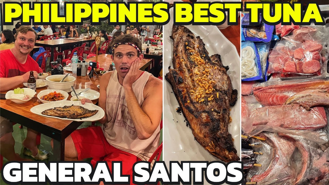 PHILIPPINES BEST TUNA? General Santos Food Trip and Motor Vlog ...