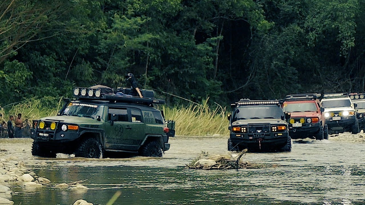 River Crossing FSR Trail Team Toyota FJ Cruiser 4x4 Pilipinas ...