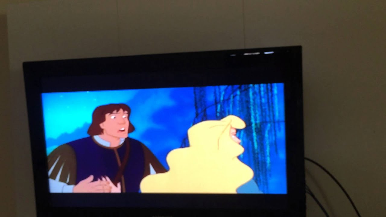 The Swan Princess Derek Finds Odette Scene English - YouTube