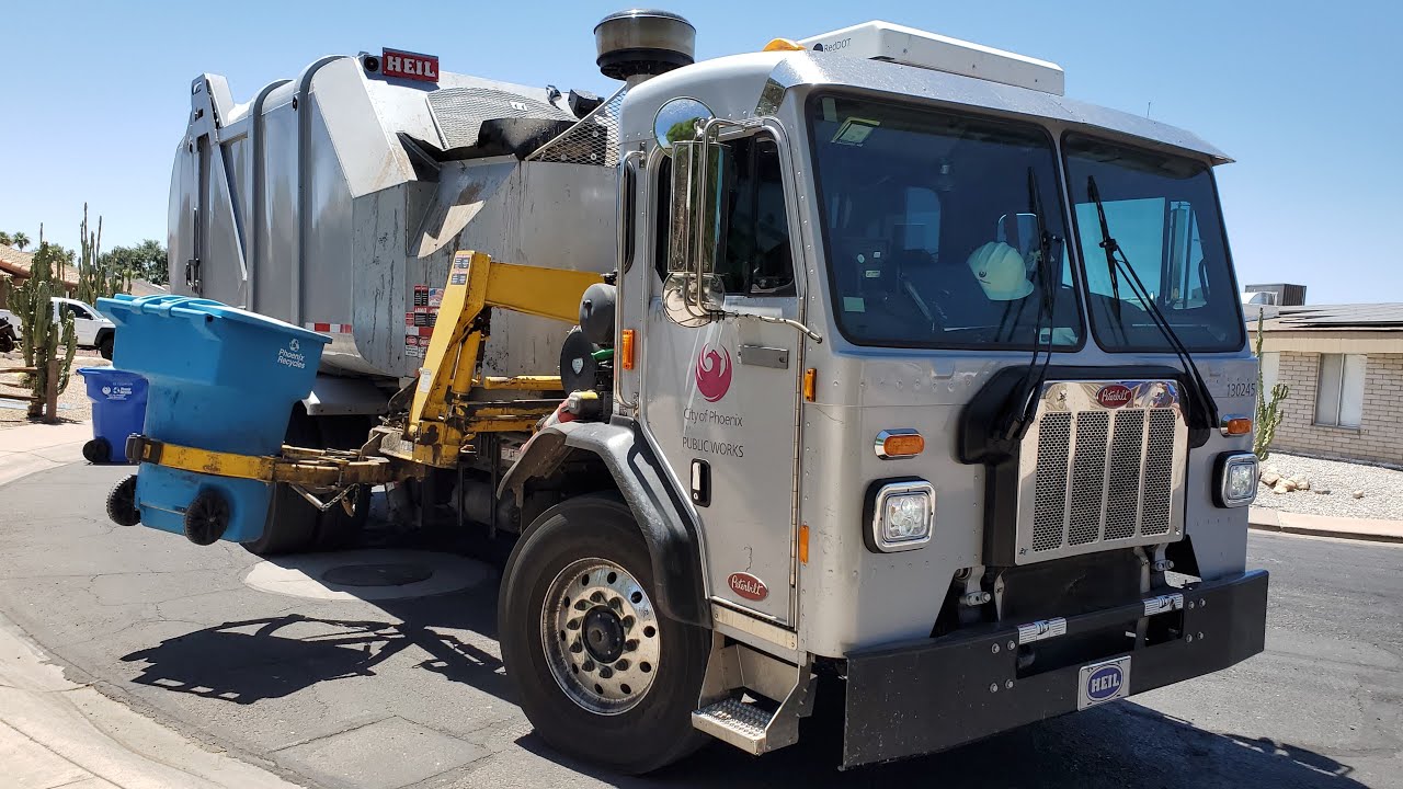 Garbage Trucks of North Phoenix - YouTube