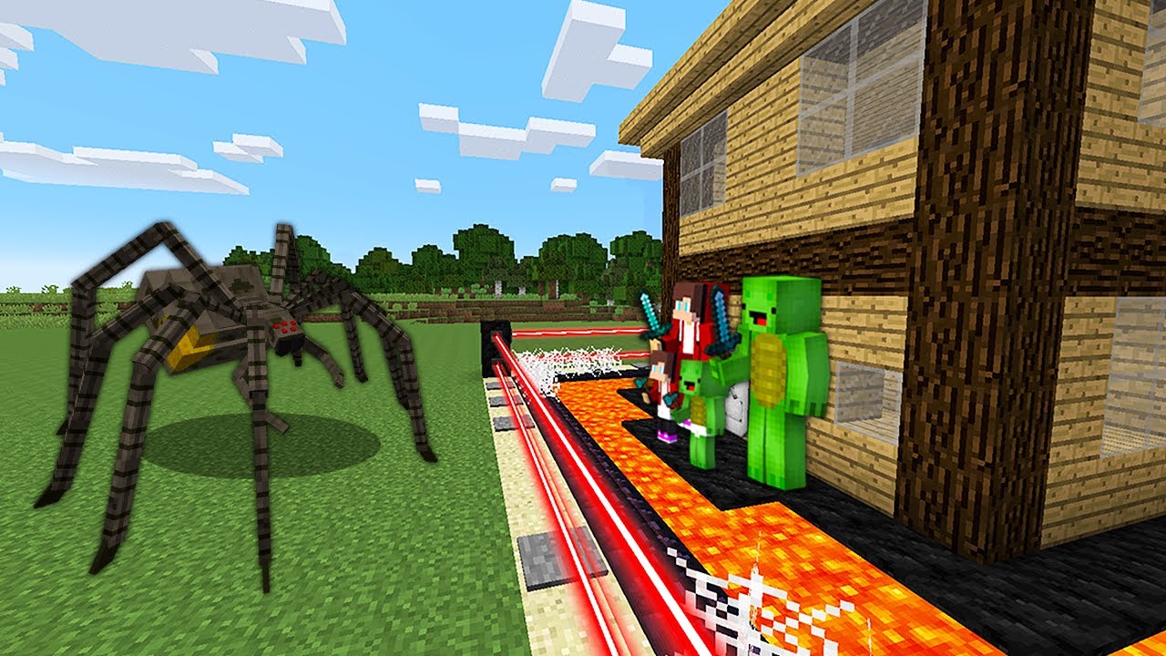 Mutant Spider vs. Security - YouTube