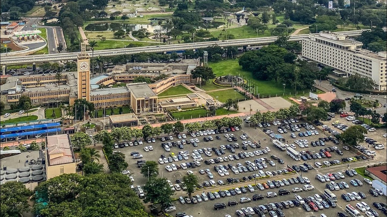The Beauty of Nairobi City from KICC Helipad. - YouTube