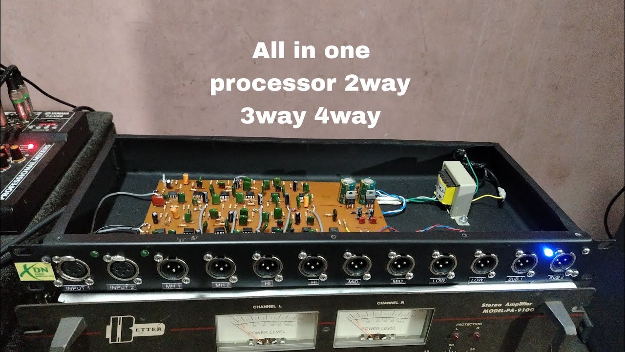 all in one processor by xdn sound works function and propose to your ...