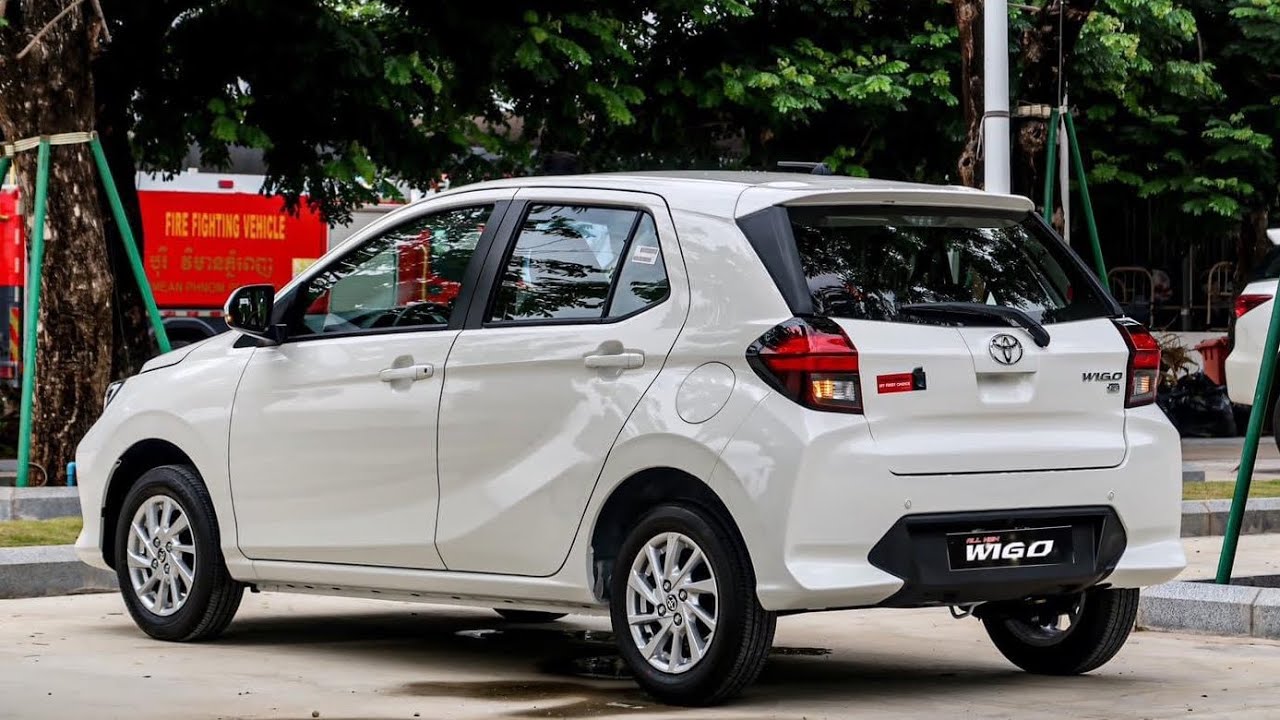 Toyota Wigo 2025 White Color | 3 Cylinder, 1.0L Gasoline - YouTube