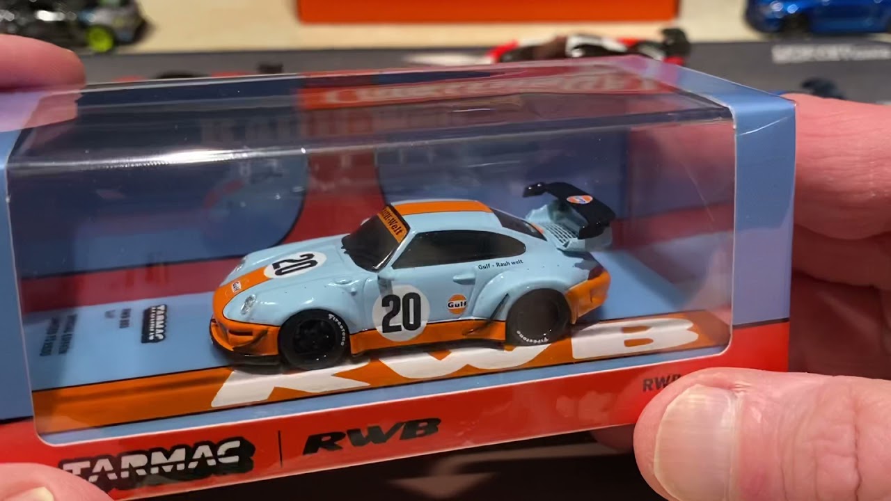 Tarmac Works Defender 90 2 and 4 door, Shmee 150 Senna and Gulf RWB ...