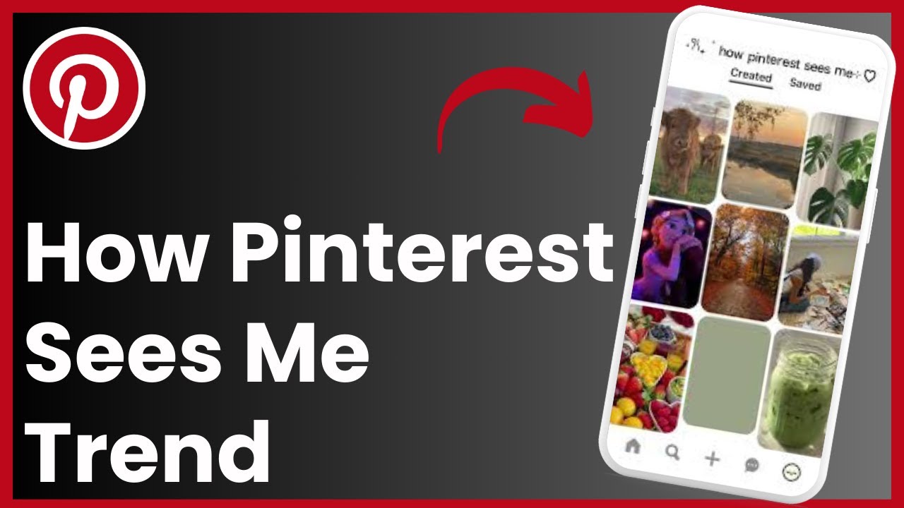 How To Do The How Pinterest Sees Me Trend ! - YouTube