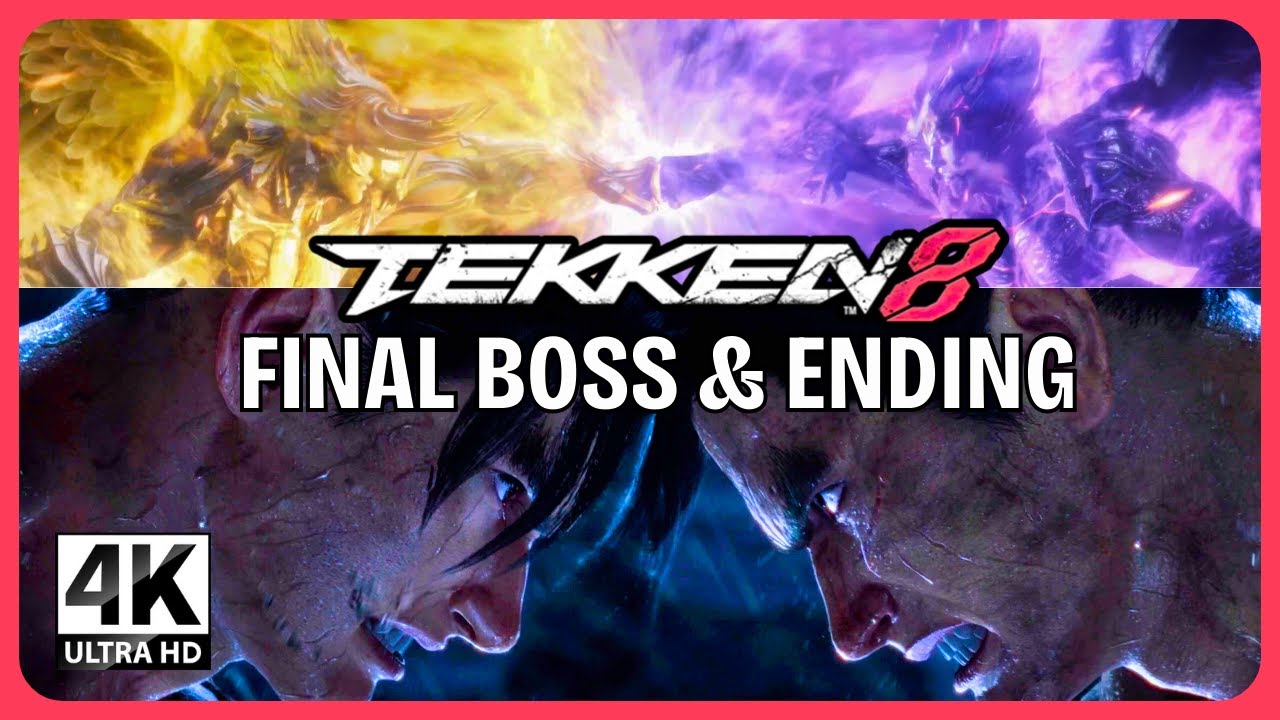 Tekken 8 | Epic Final Boss Fight & Ending | PC 4K 60FPS - YouTube