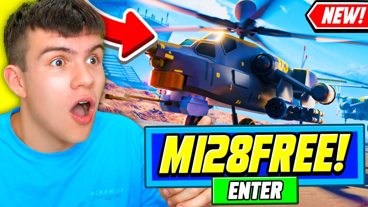 *NEW* ALL WORKING MI28 UPDATE CODES FOR MILITARY TYCOON! ROBLOX ...