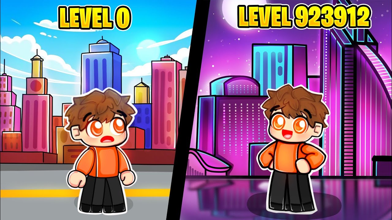 Building LEVEL 99999 CITY in roblox [ Part 2 ] - YouTube