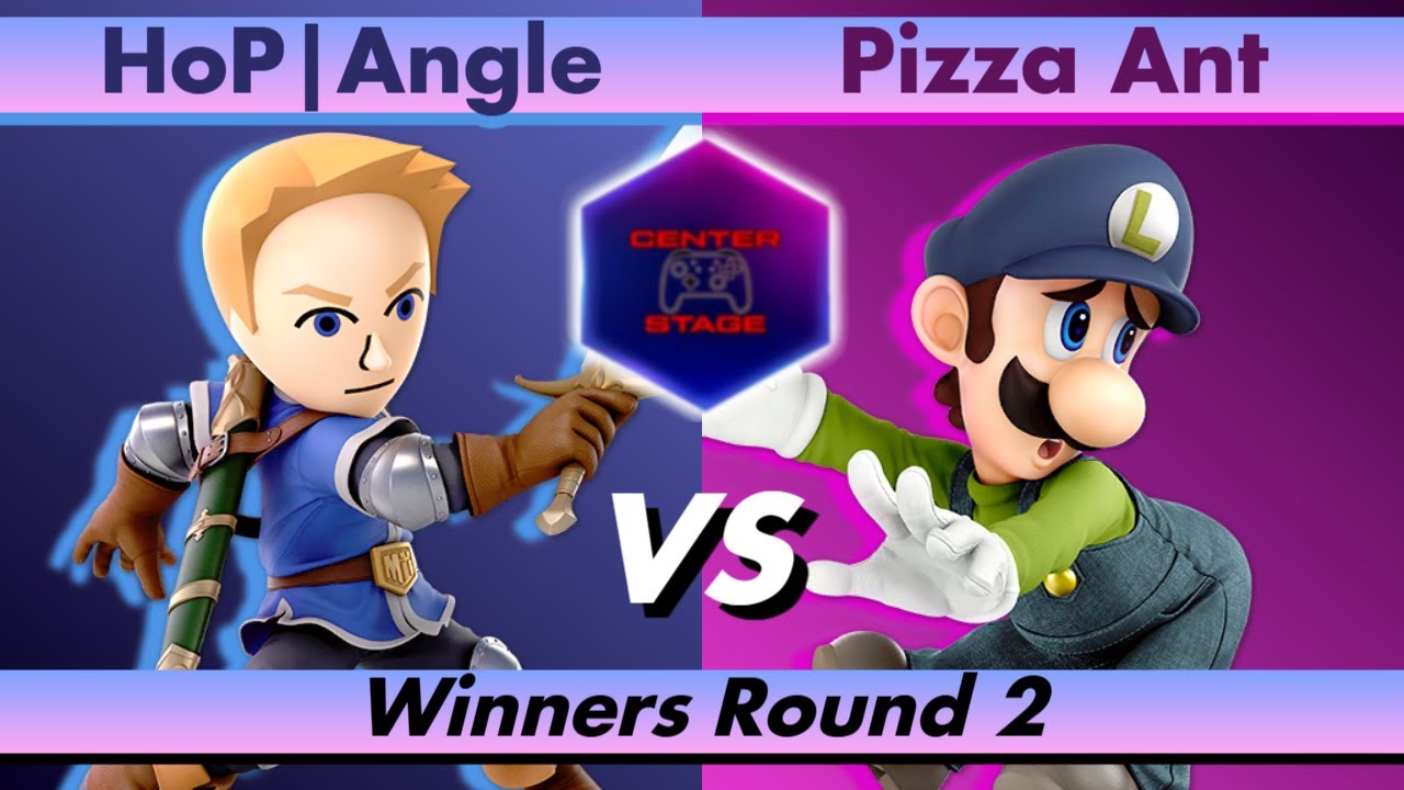 Center Stage #92 - HoP Angle (Mii Swordfighter) vs Pizza Ant (Luigi ...