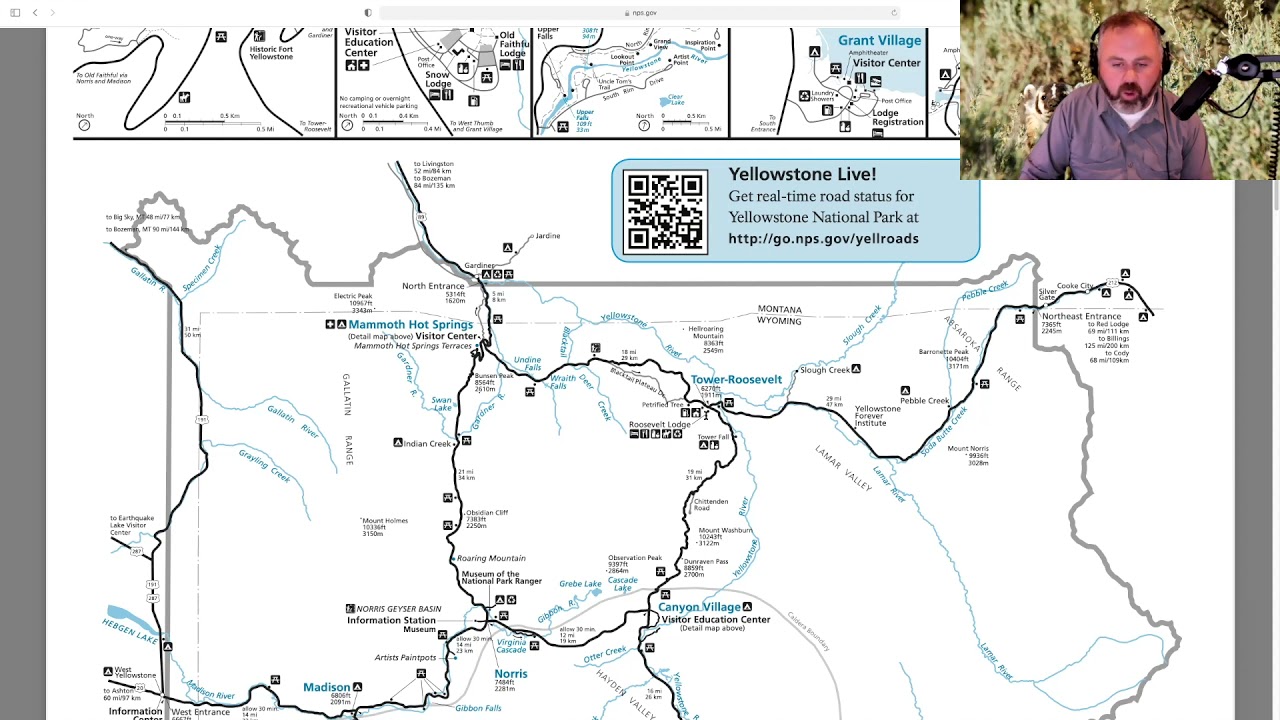 Yellowstone's Upper Loop - YouTube