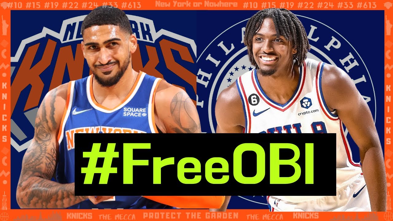 FREE OBI TOPPIN! Cardiac Knicks Win Thriller vs Philadelphia 76ers ...