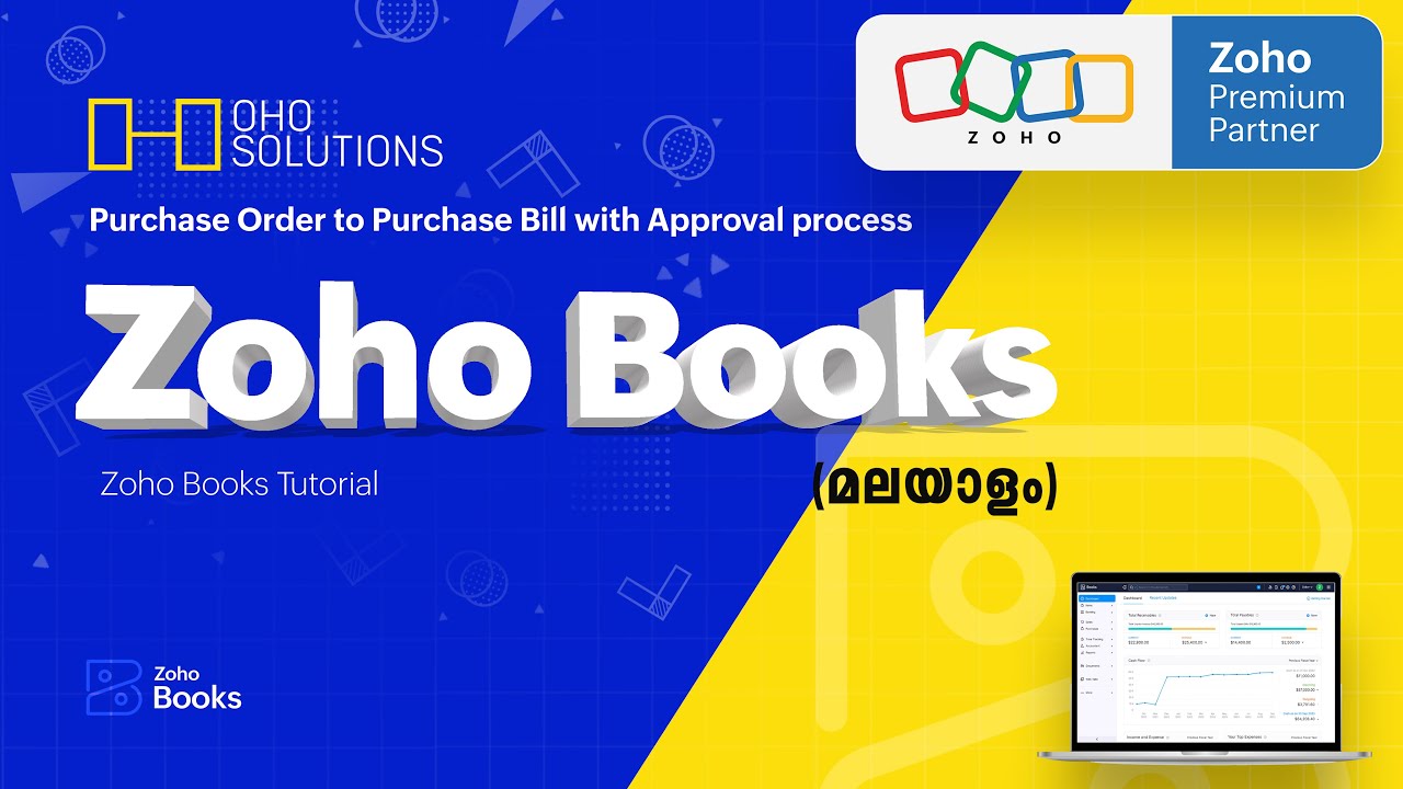 Purchase Order to Purchase Bill with Approval process | Zoho Books Tutorial | Zoho Malayalam ...