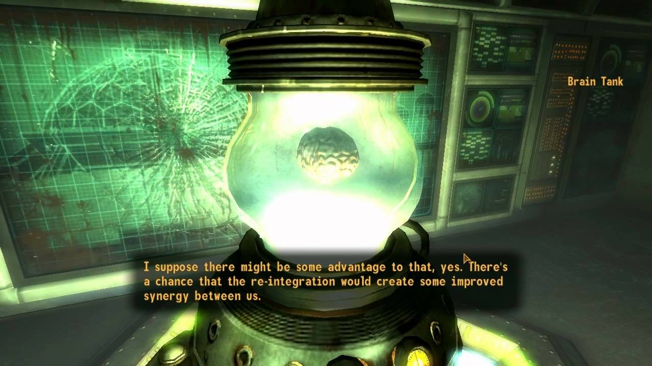 LP Fallout New Vegas Hardcore Part 142 Reunion with the Brain - YouTube