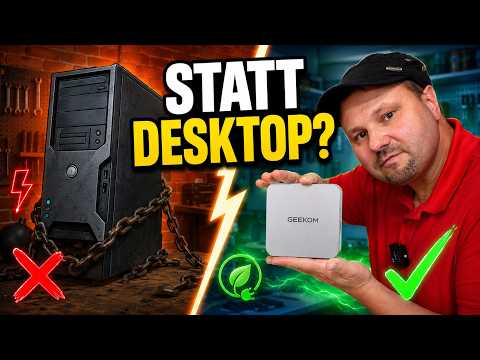 Mini-PC statt Desktop? GEEKOM A7 im Praxis-Test 2026