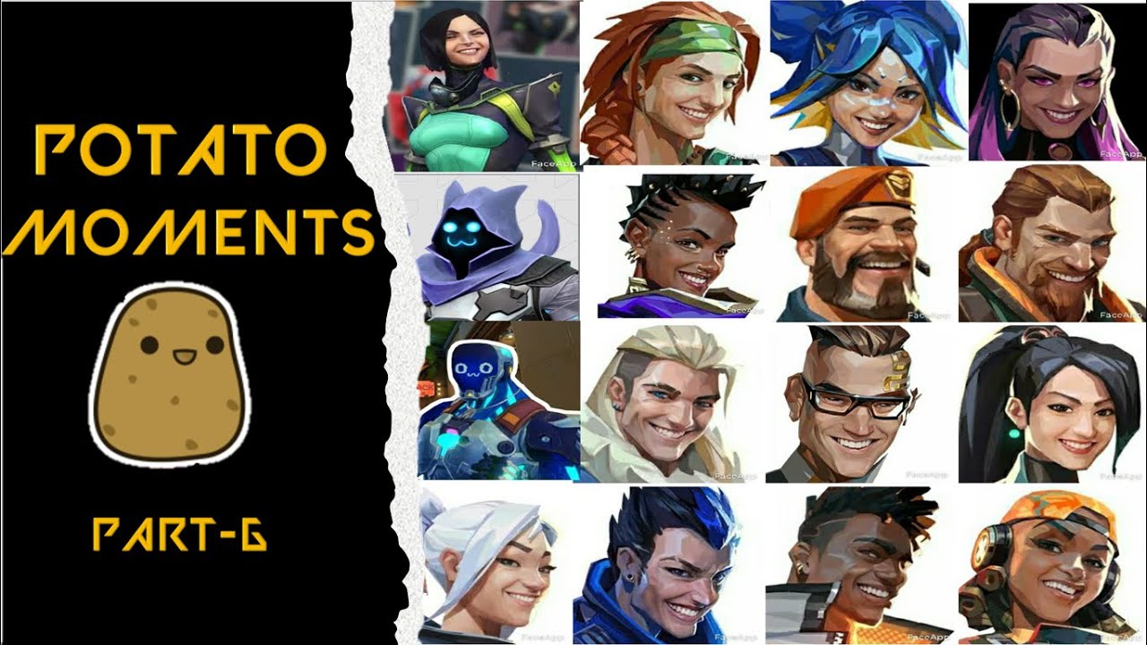 Potato Moments ! Part -6 #VALORANT - YouTube