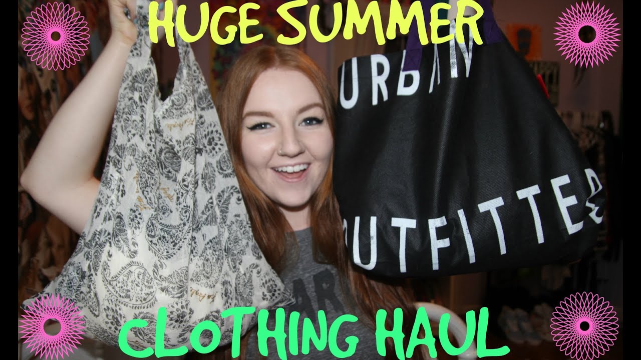 HUGE Summer Haul: Free People, Urban Outfitters, Romwe, & MORE ...