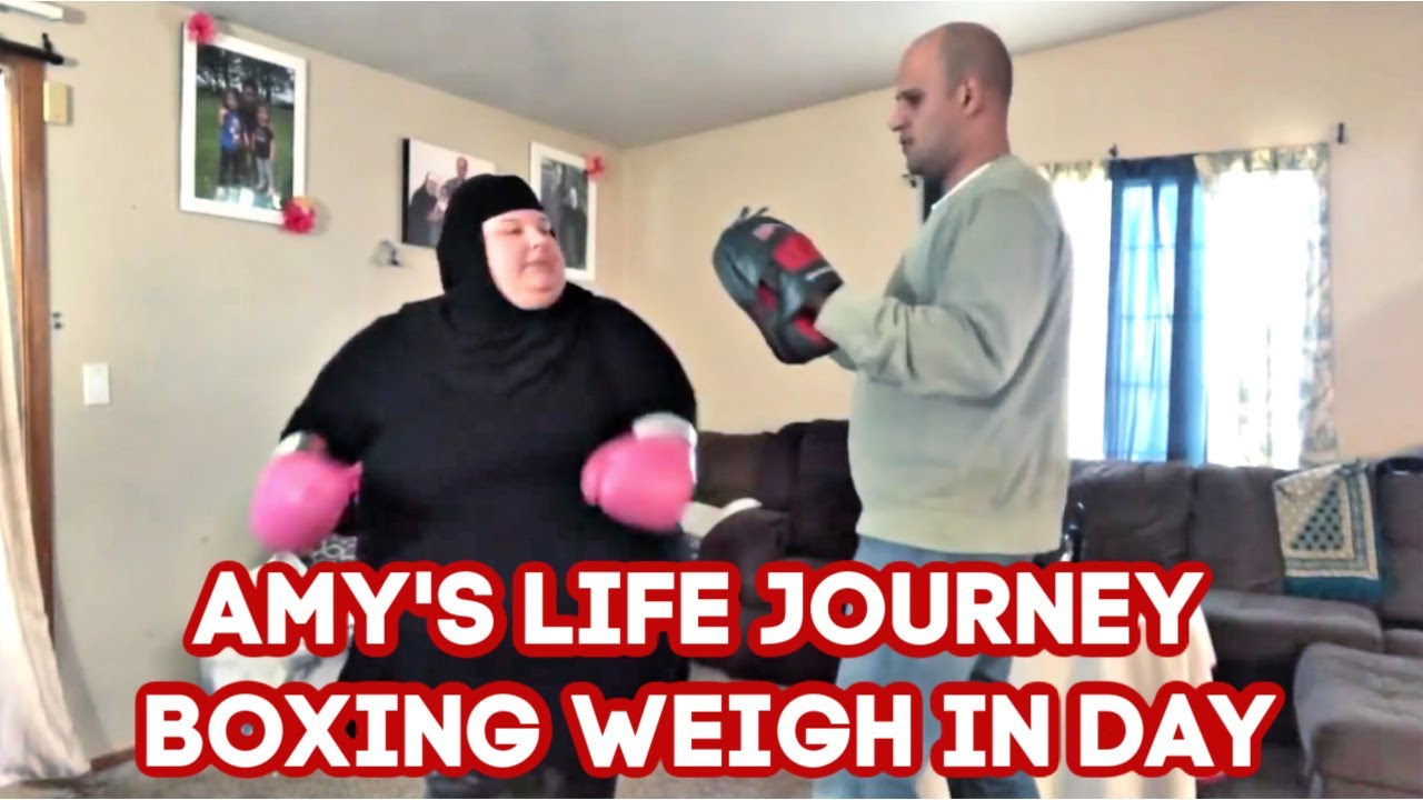 Amy's Life Journey Boxing Weigh In Day | Reaction - YouTube