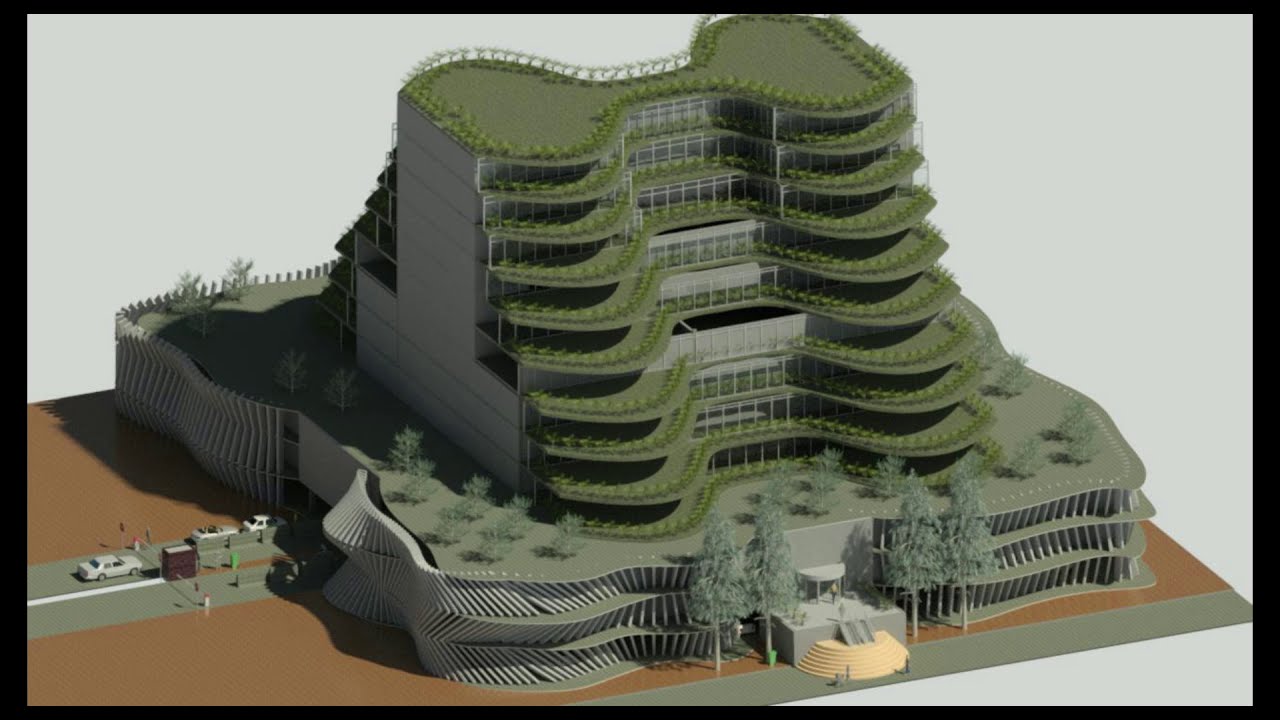 My 1st Walkthrough Video || REVIT || College Project - YouTube