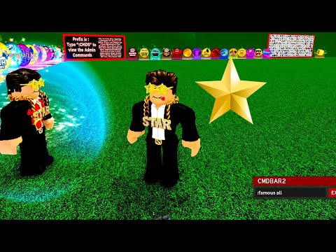 Roblox - Free Admin " :famous all " - YouTube