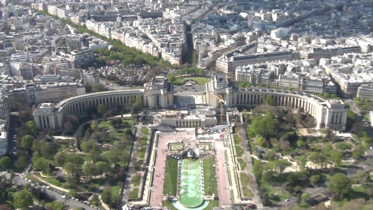 Eiffel Tower - View from the top! - 10/04/2016 - YouTube