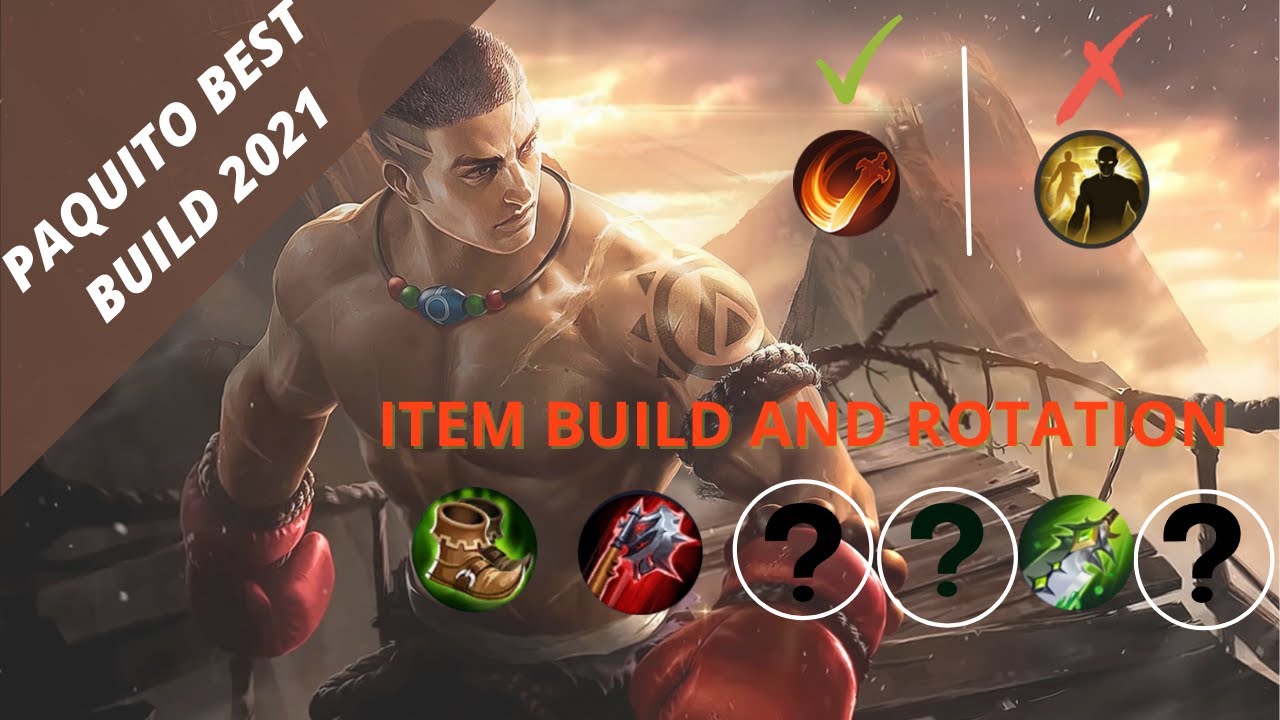 Paquito Best Build 2021 | Insane Lifesteal | Item Build and Rotation ...