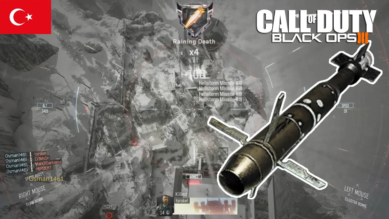 COD Black Ops 3 Beta - Hellstorm Missile - YouTube