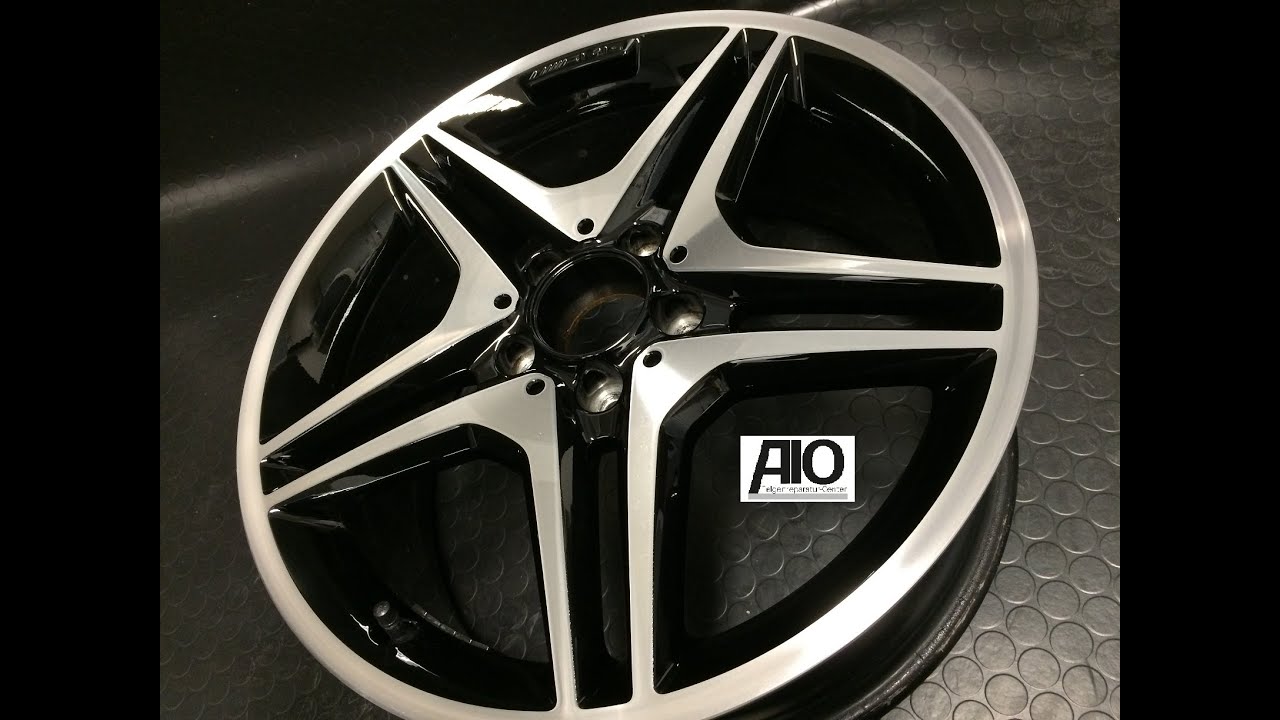 Original Felge Mercedes AMG A-Klasse CLA A1764010302 7,5Jx18ET52 AIO ...