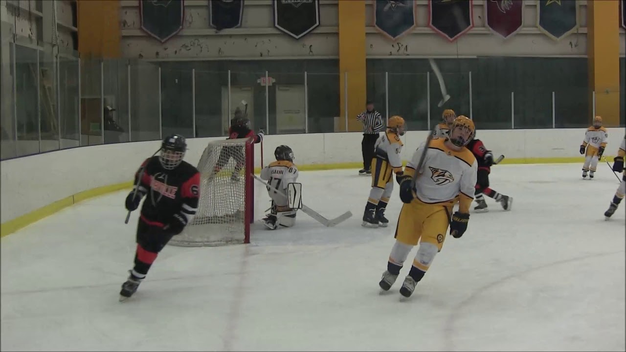 Flyers Peewee A1 vs Preds Select 102817 Game 10 Period 1B NA - YouTube