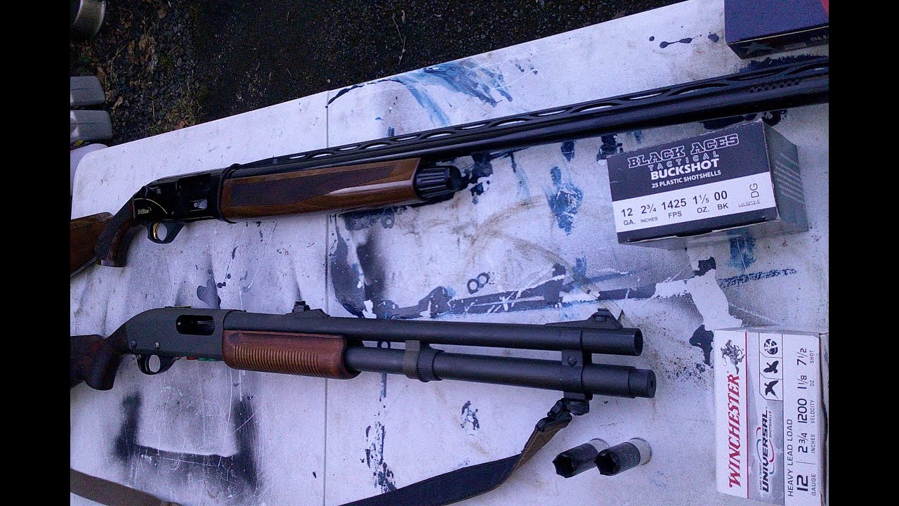 the versatile 12 gauge Shotgun a demonstration and discussion - YouTube