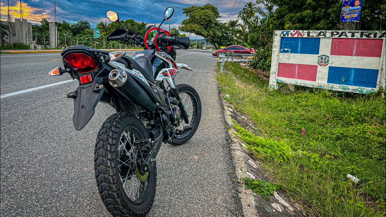 MI PRIMER VIAJE DE 400KM EN MOTO SOLO EN RD - YouTube