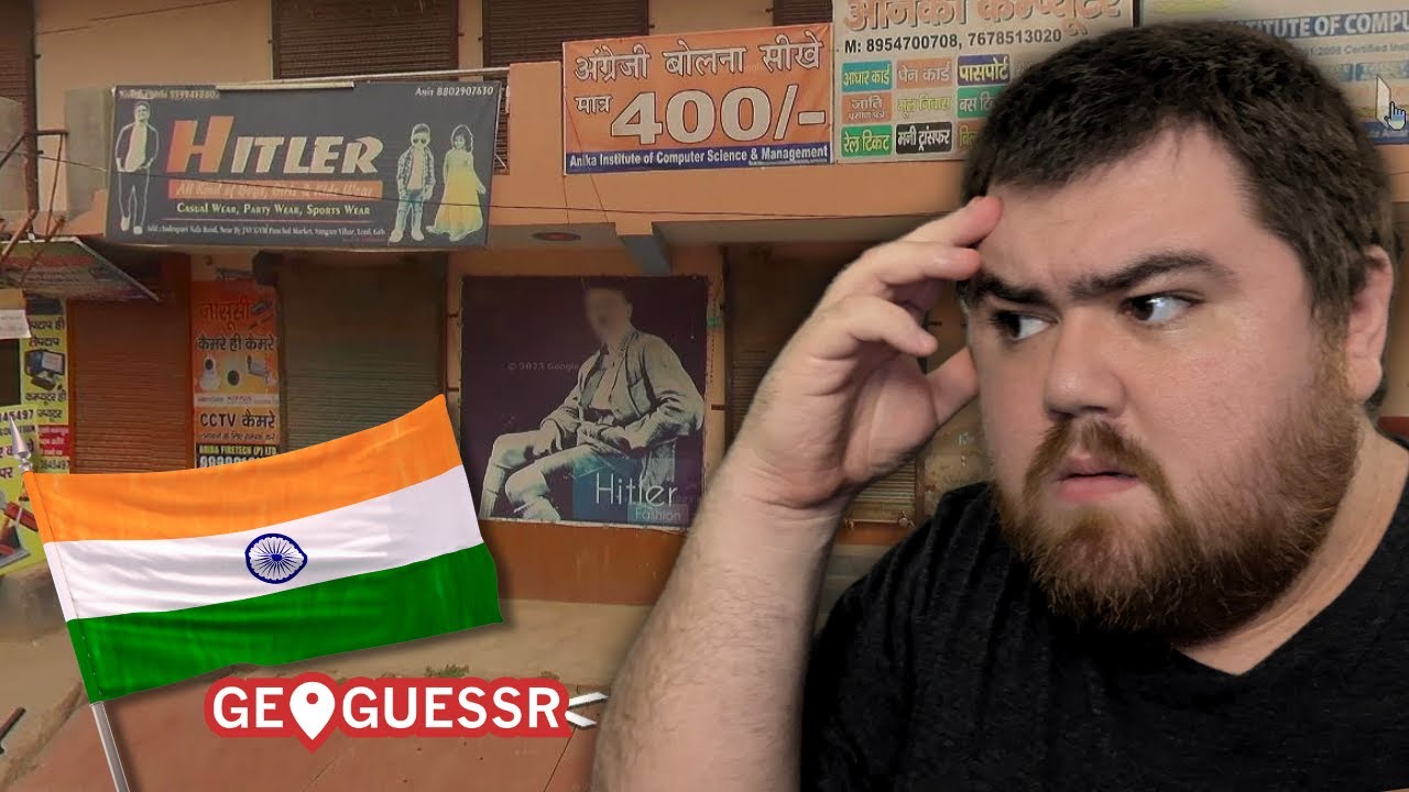 I Found Hitler In India [Geoguessr India 🇮🇳] - YouTube