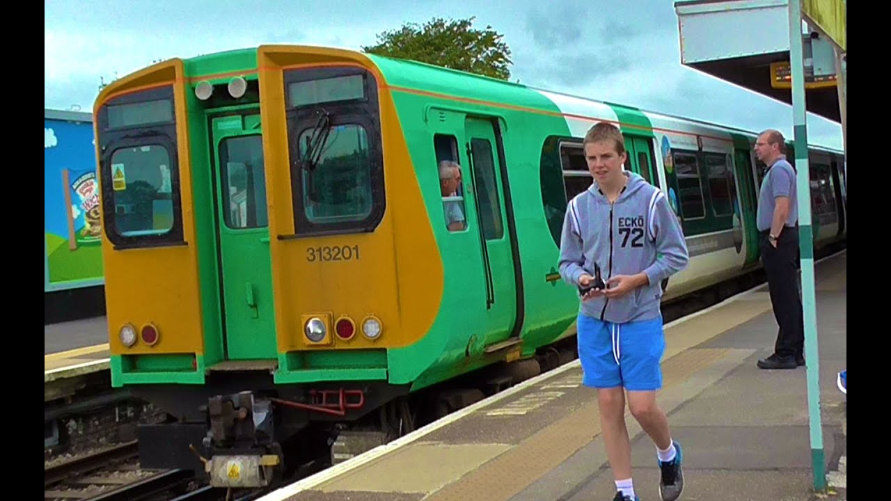 Southern Class 313/2 - 313201 At Barnham On Bognor - Littlehampton ...
