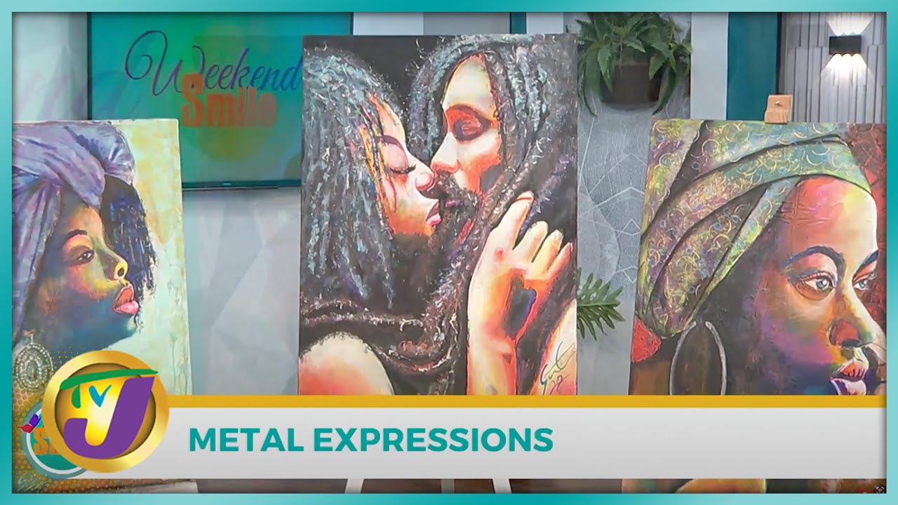 Metal Expressions with Metal Artist Carvil Gunter | TVJ Weekend Smile ...