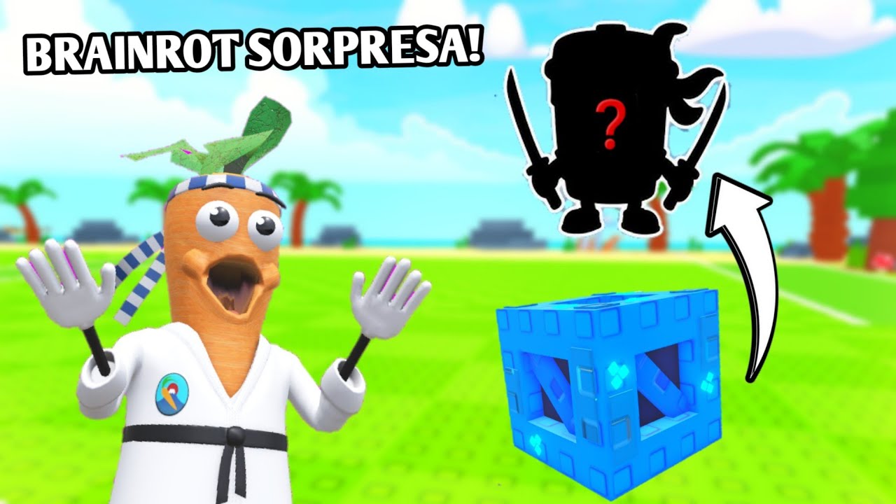 ABRIENDO CAJAS SORPRESA en ROBLOX ME SALE un BRAINROT BUENÍSIMO 😎 ASMR ...