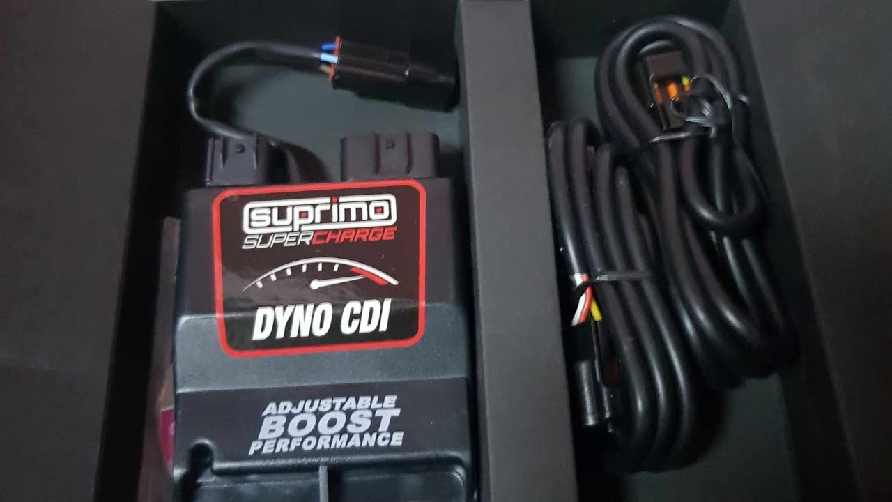 TESTING SUPRIMO PROGRAMMABLE RACING CDI | SNIPER CLASSIC 135 - YouTube