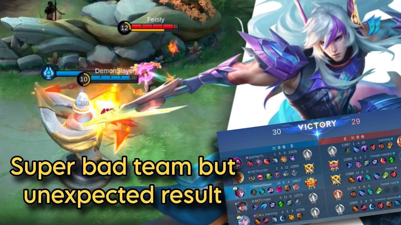 Super bad team but unexpected result I Arlott Mobile Legends Gameplay I ...