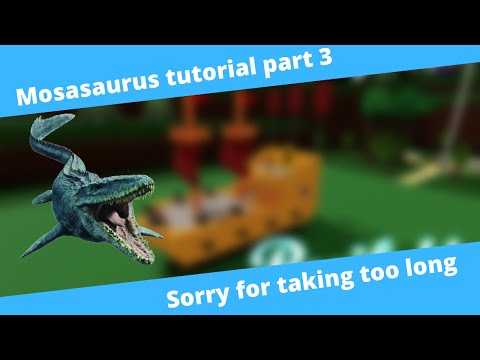 Mosasaurus tutorial part 3 | Build a Boat For Treasure - YouTube